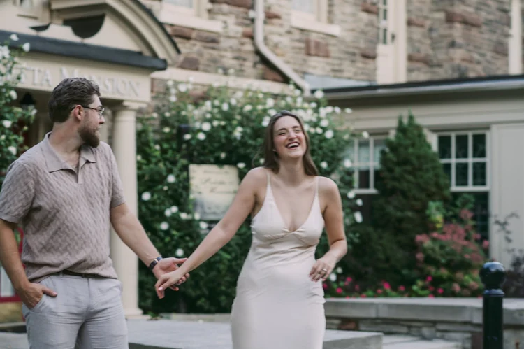 Engagement at Paletta Mansion — Stefi Kopp Photography