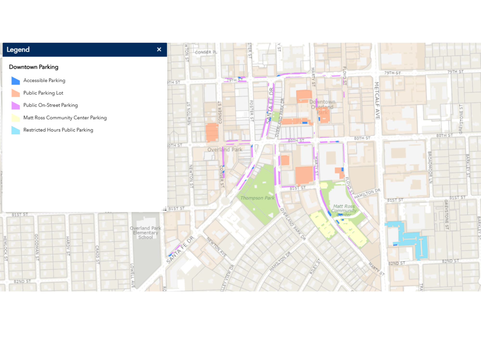 Parking in Downtown Overland Park — Downtown OP