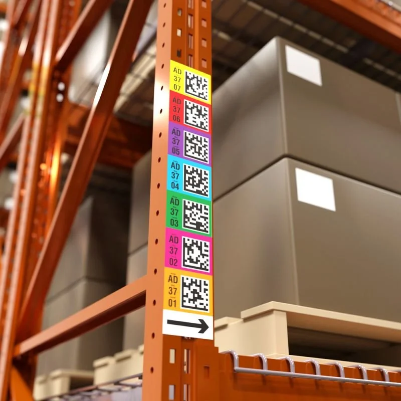 Customized Labels for Warehouse Racks — WareHouselabels