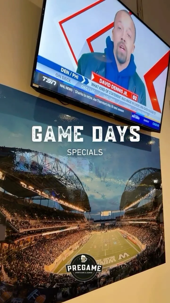Pregame Sports Bar | Winnipeg, Manitoba