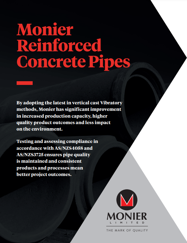 Reinforced Concrete Pipes | Discover Durable Pipe Solutions — Monier ...