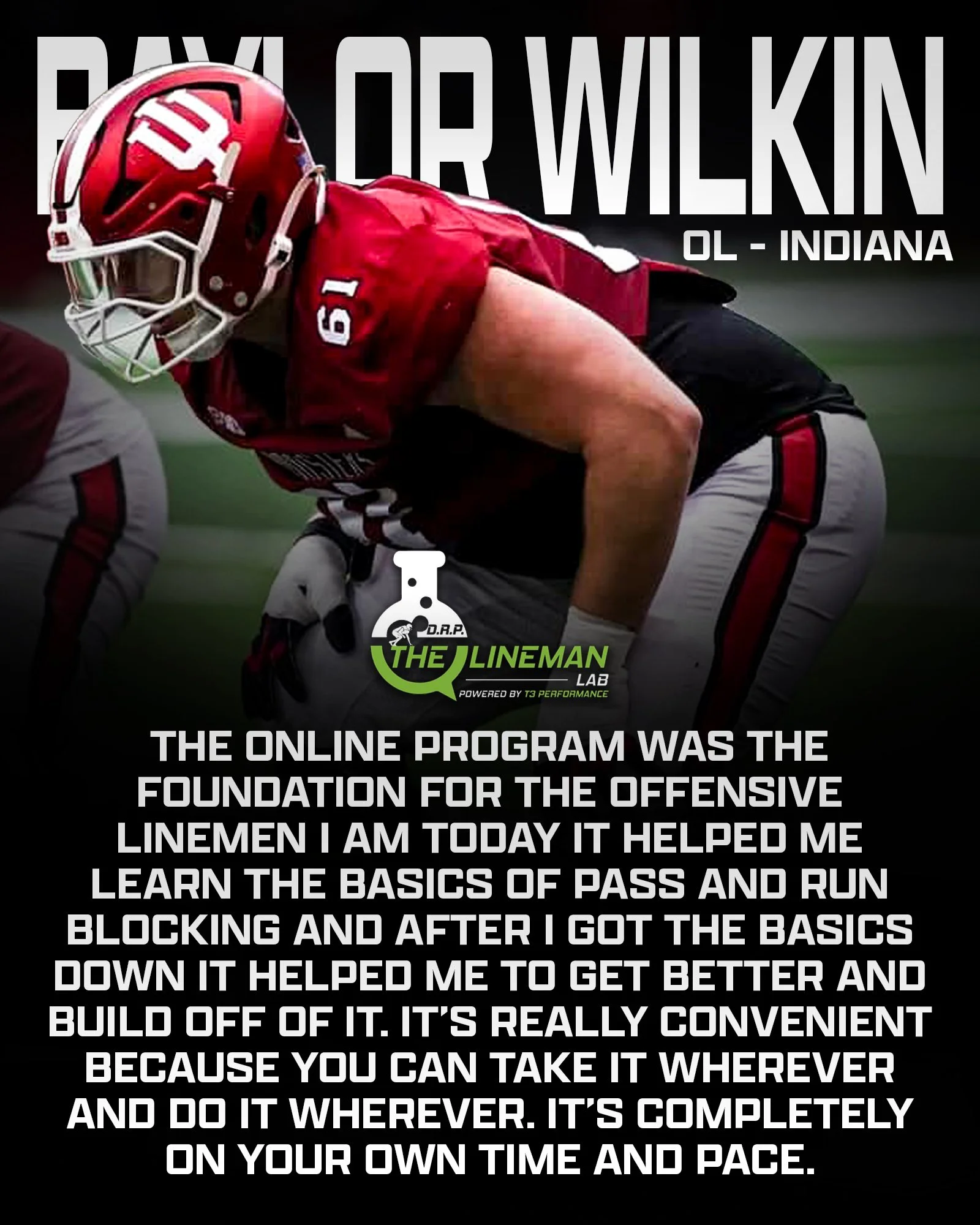 The Lineman Lab | Specialized Football Training for Linemen