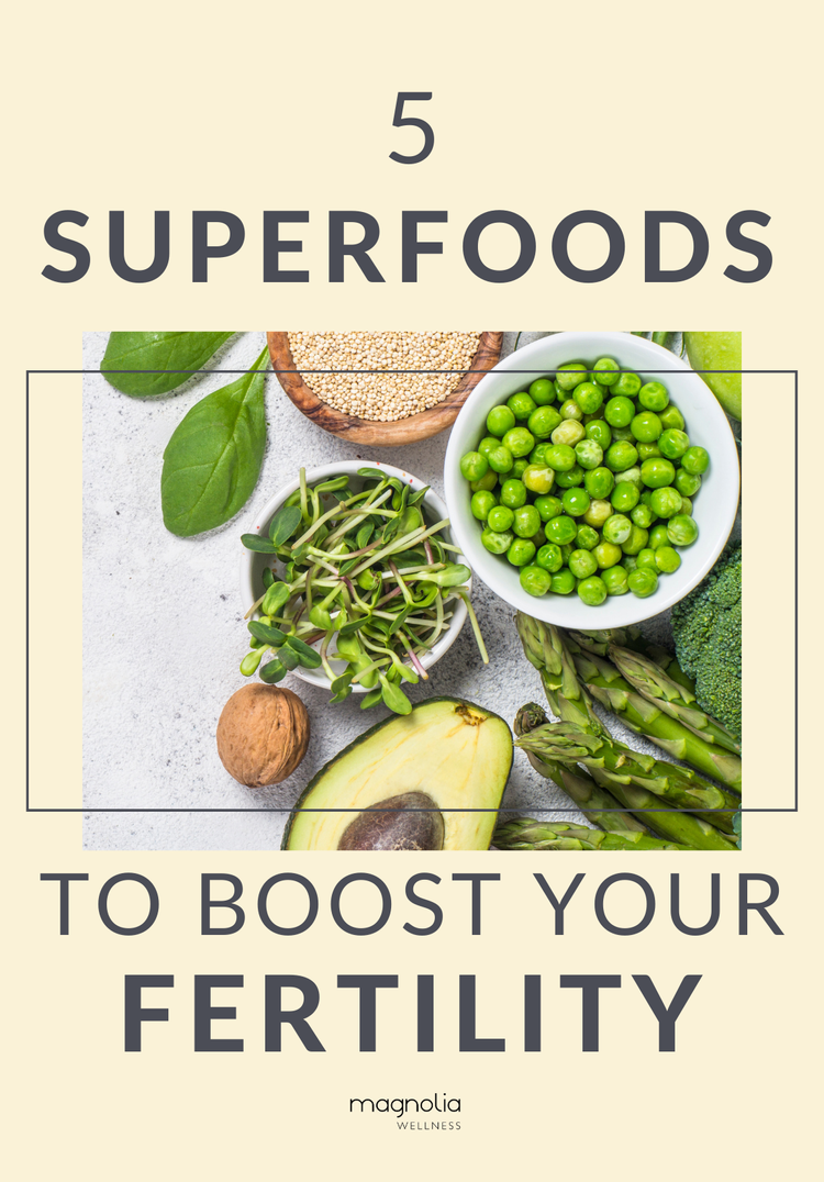 5 Superfoods to Boost Your Fertility | Magnolia Wellness OC