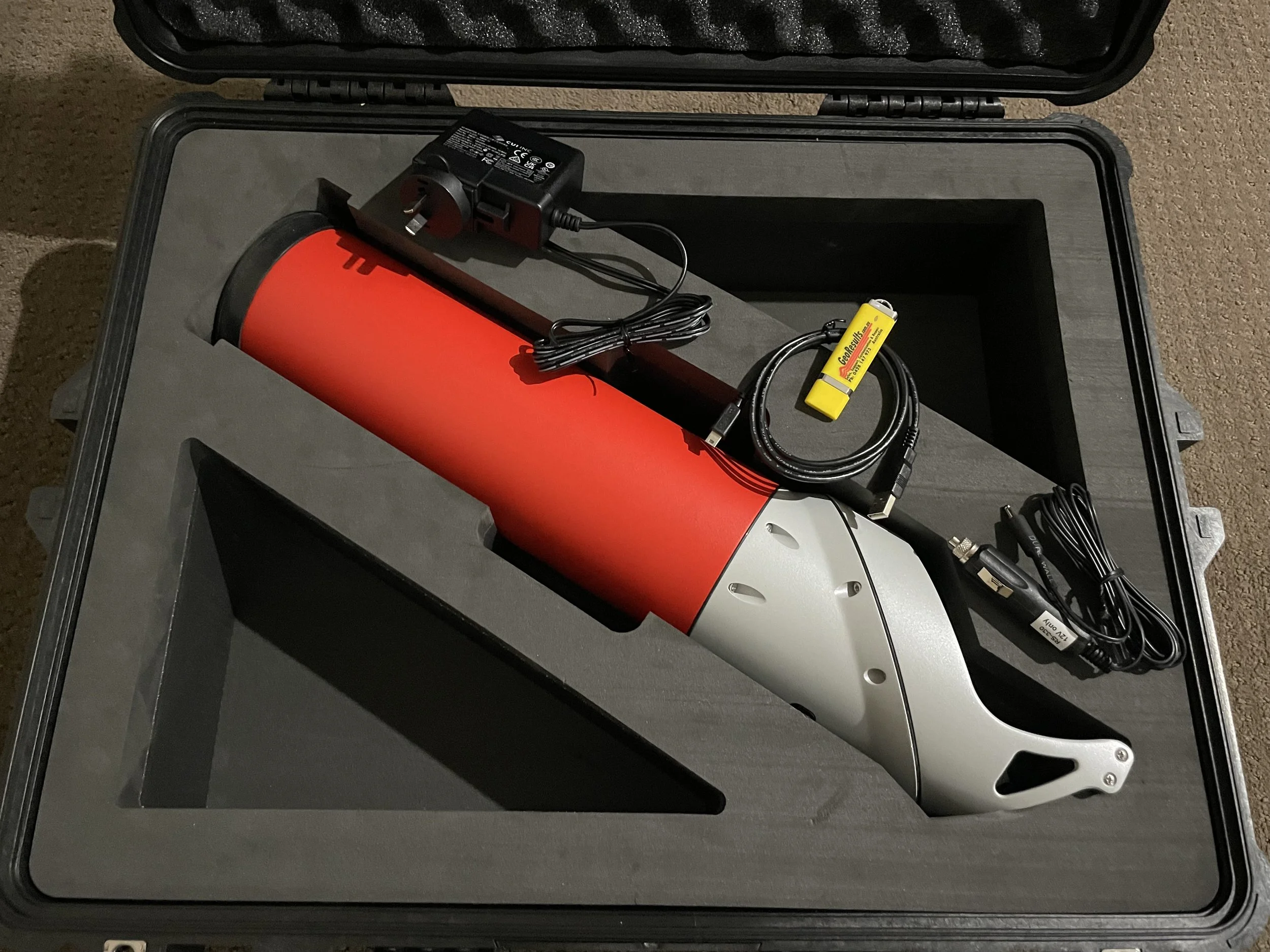 Radiation Solutions RS-125 Gamma-Ray Spectrometer — GeoResults Pty Ltd