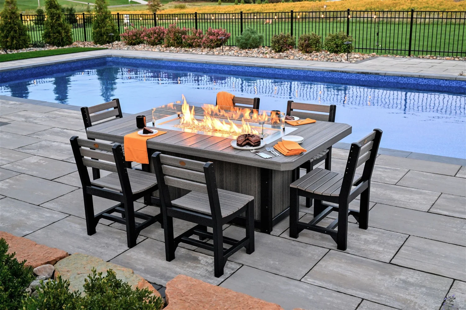 Luxcraft Poly Lumin Dining Set | Countrywood Accents