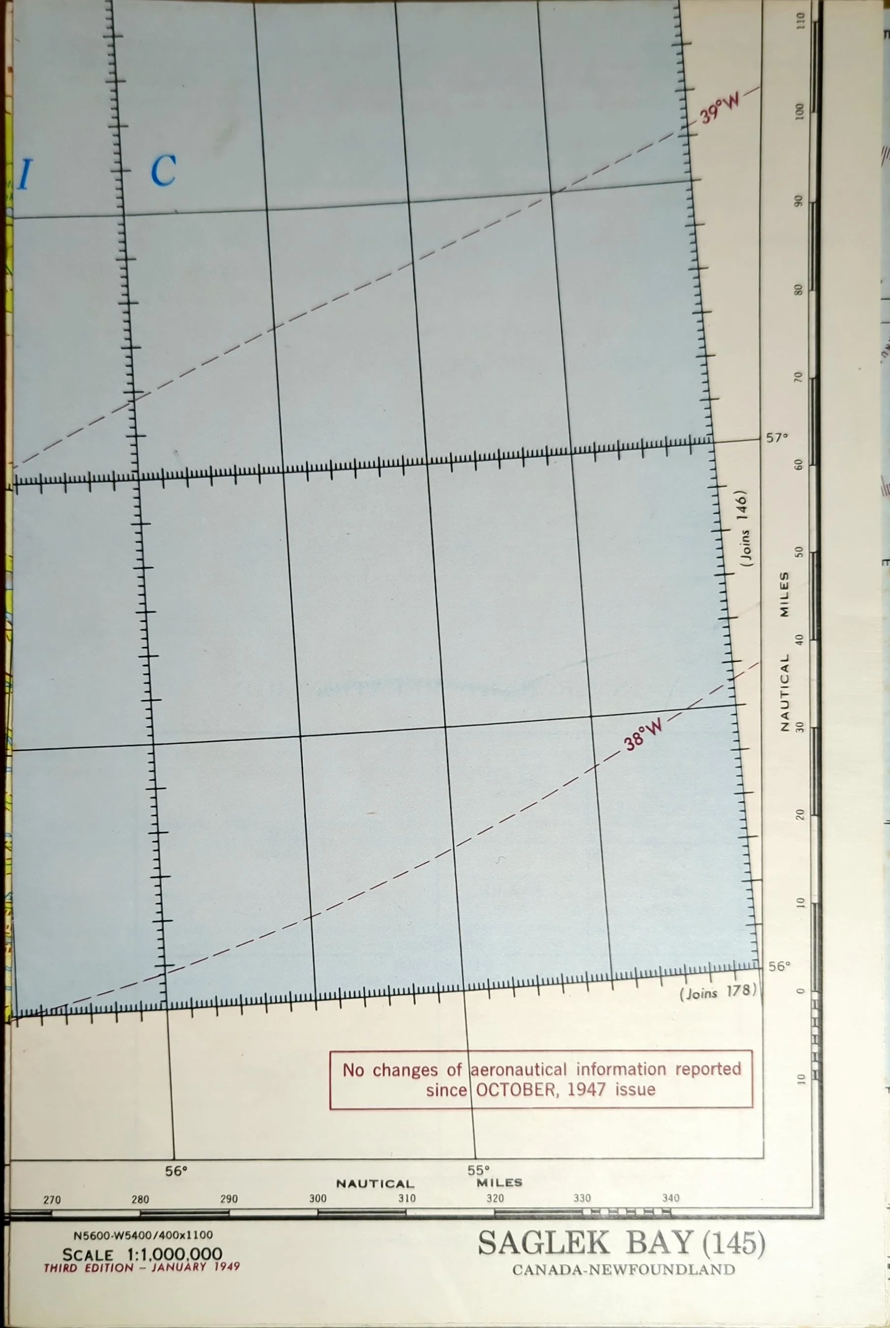 US Airforce Physical-Political Global Chart of the World, 1955 — The ...