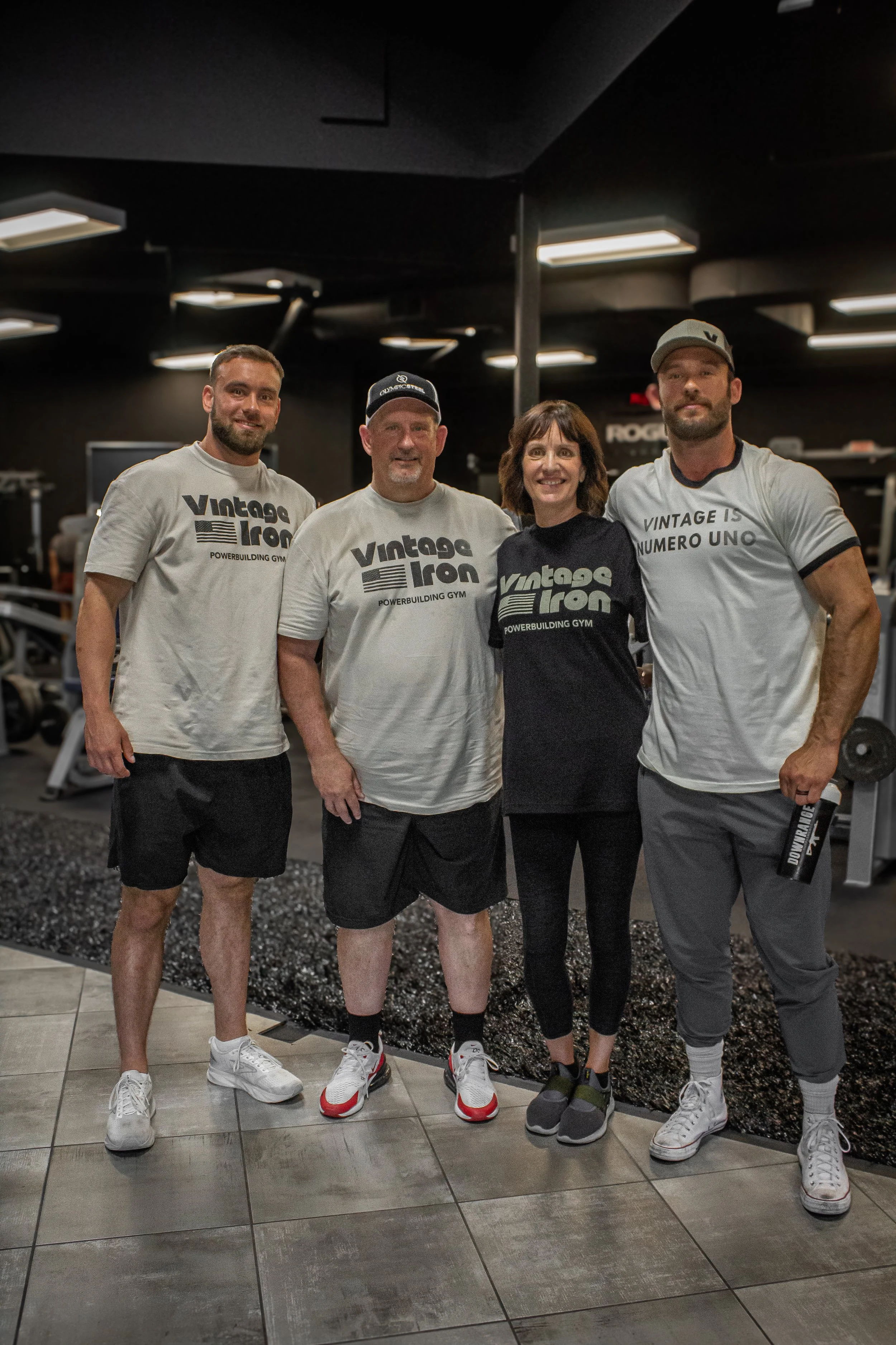 Vintage Iron Power building Gym