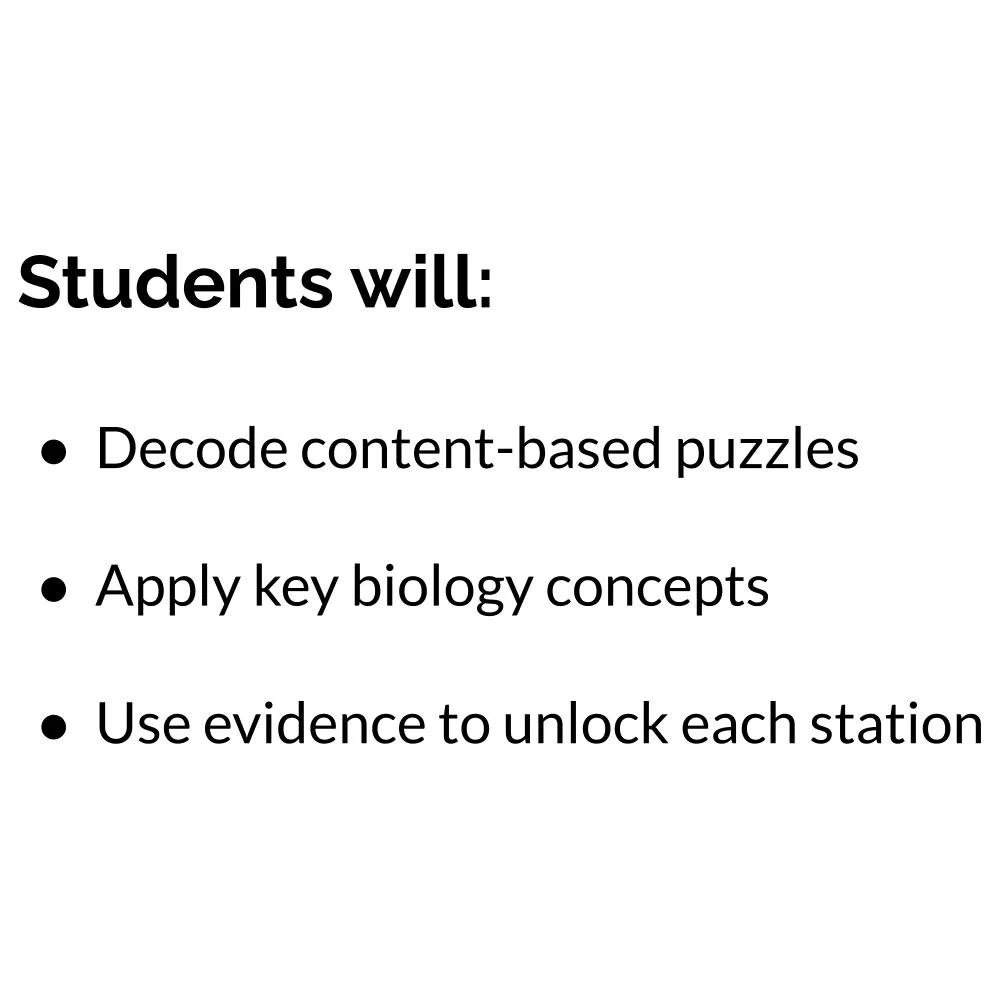 Cells & Microscopes Escape Room (Biology) | Google Forms Digital Review ...