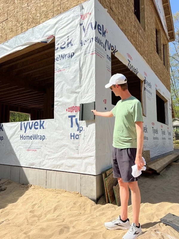 Dark Green Exterior Siding — Hannah Tyler Home