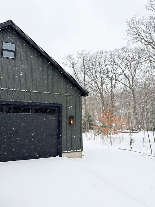 Dark Green Exterior Siding — Hannah Tyler Home