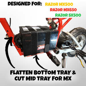 72 Volt 32AH Razor Battery For SX500/MX500/MX650 200AMP — Electric Moto ...
