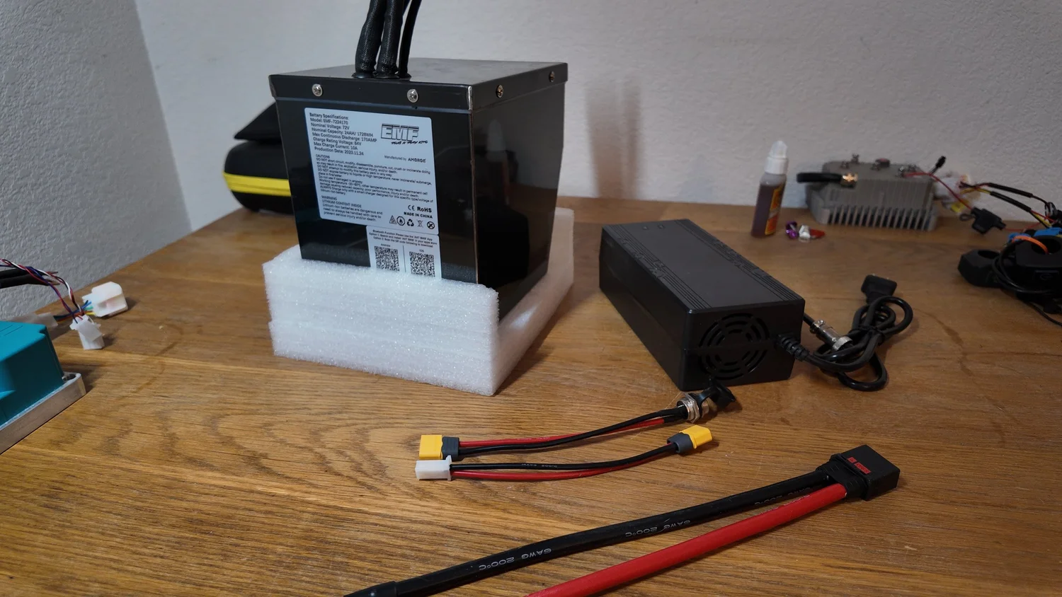 72 Volt 32AH Razor Battery For SX500/MX500/MX650 200AMP — Electric Moto ...