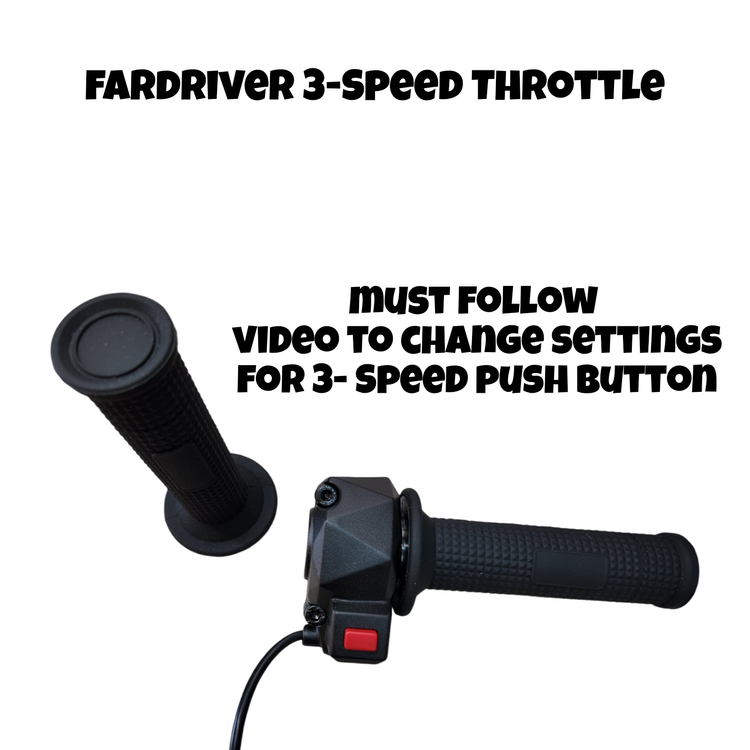 Surron Throttle For Vevor, FarDriver, And Kelly Controllers Plug N ...
