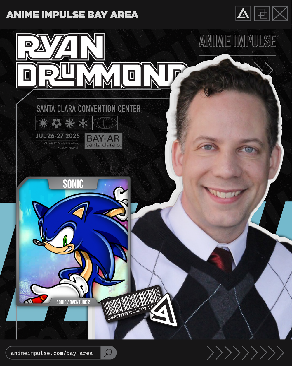 ANIME Impulse Welcomes Ryan Drummond to Bay Area 2025 — ANIME Impulse