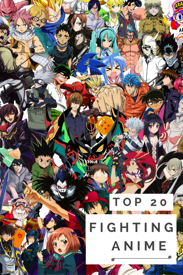 Top 20 Fighting Anime — ANIME Impulse