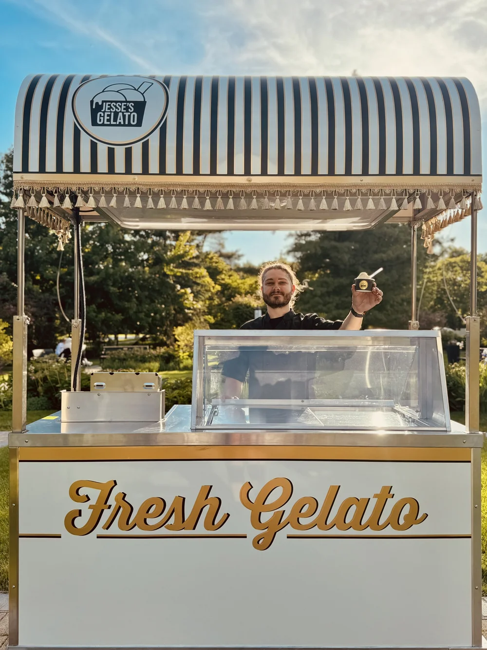 Jesse's Gelato- Mobile Gelato Cart Rental Chicago