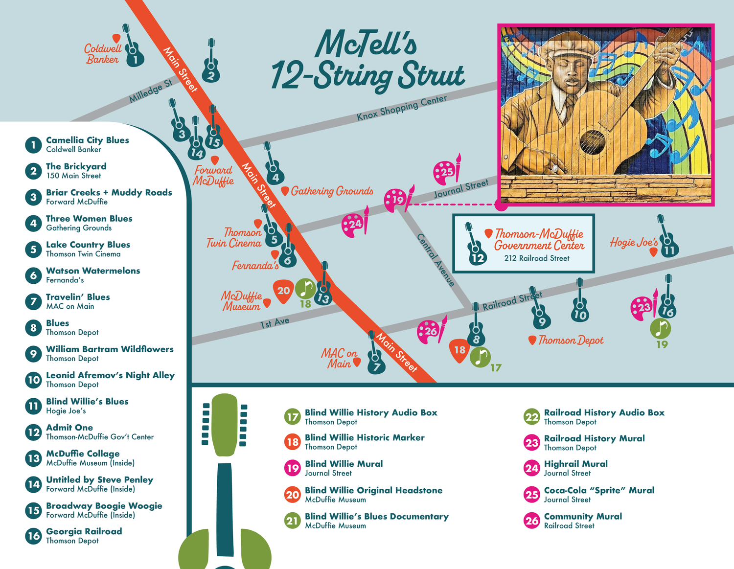 12 String Strut | Discover Local Heritage Today — Visit Thomson, GA ...