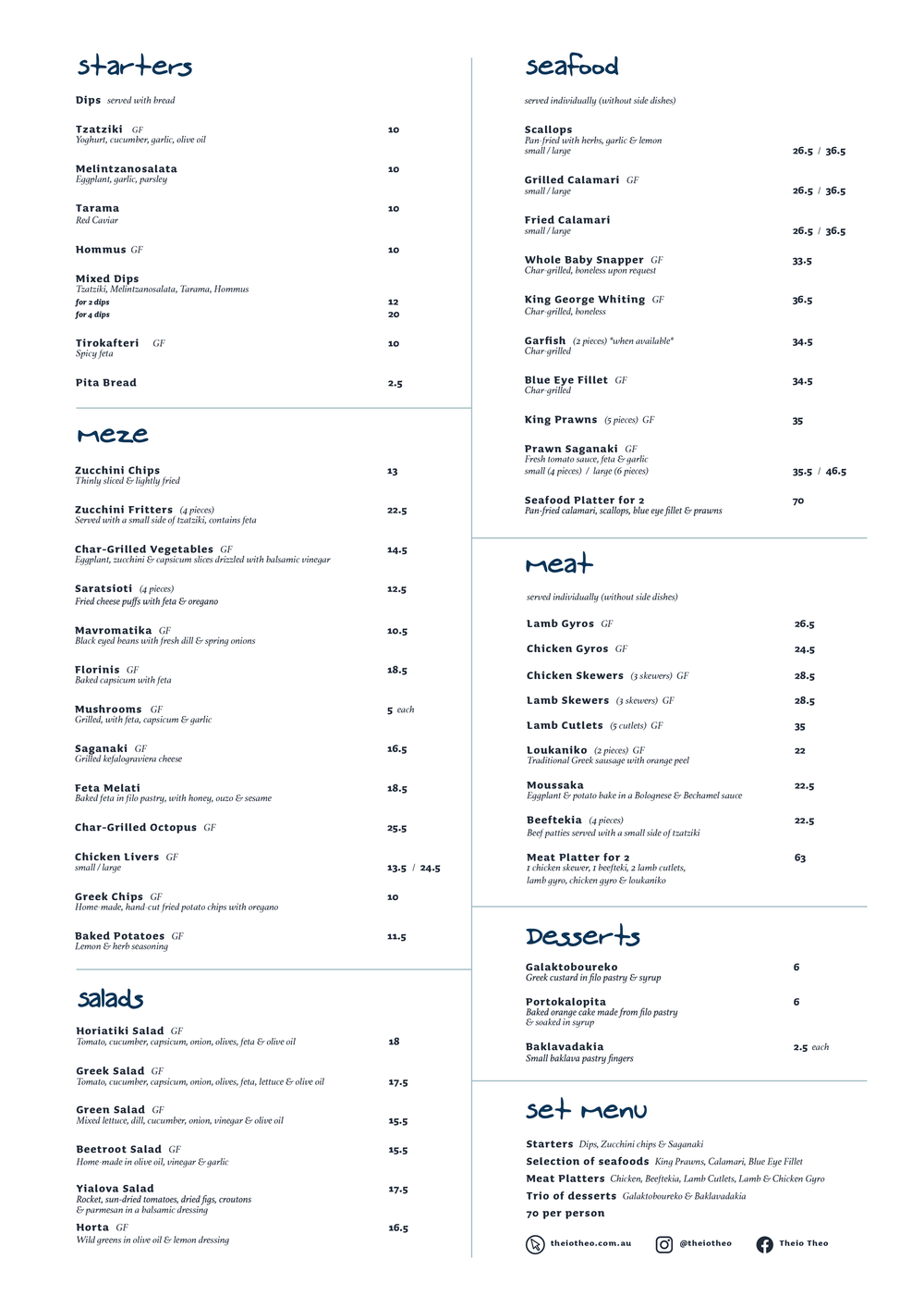 Menu — Your Site Title