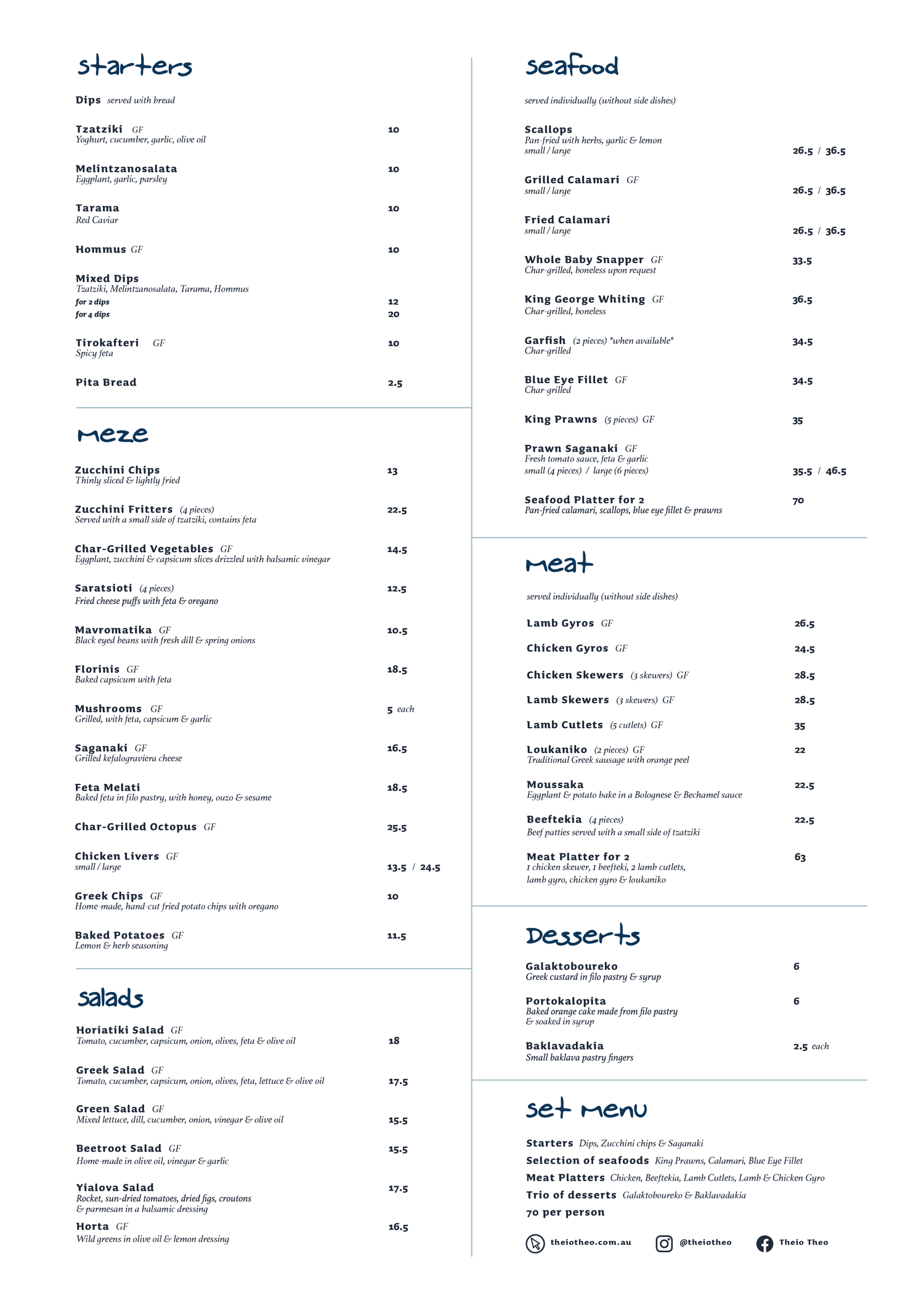 Menu — Your Site Title