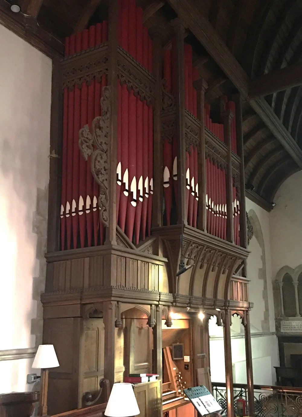 Fletching's 1880 Pipe Organ
