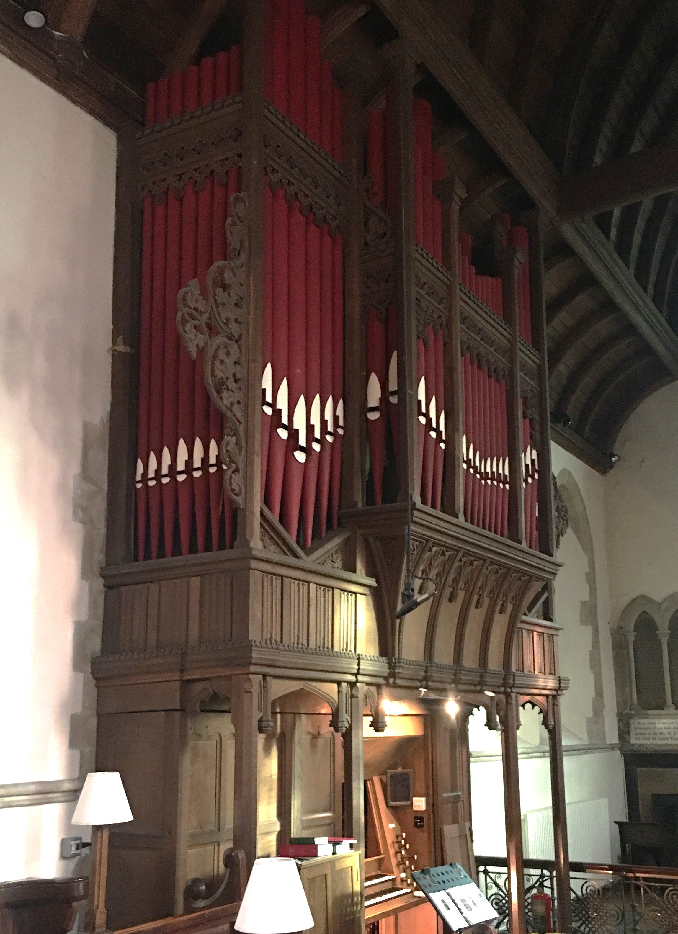 Fletching's 1880 Pipe Organ