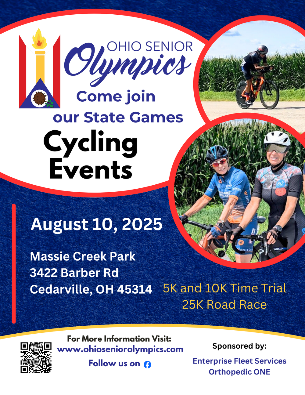 Cycling — Ohio Senior Olympics