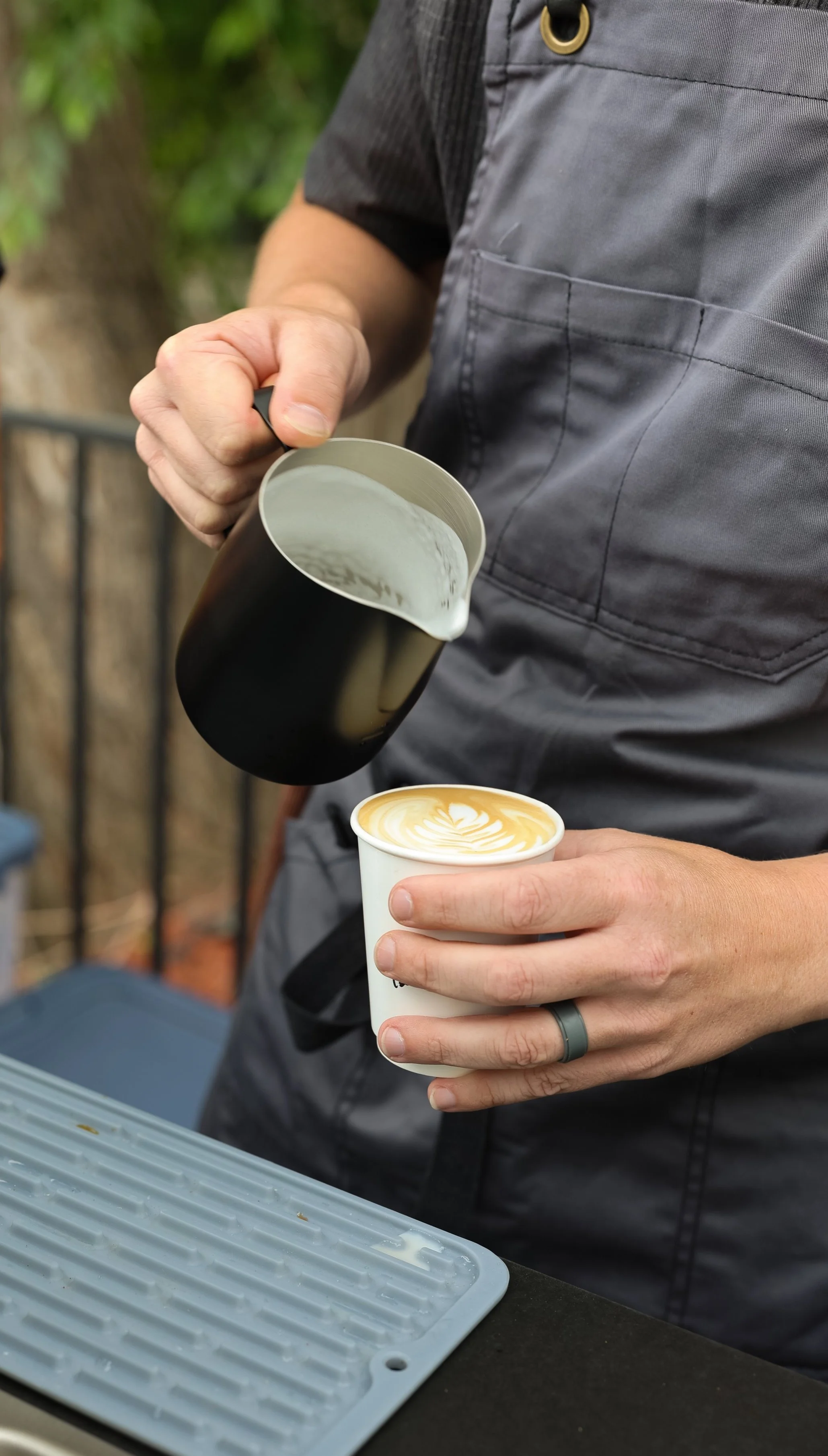 flipside coffee cart | craft coffee catering from Denver, Colorado