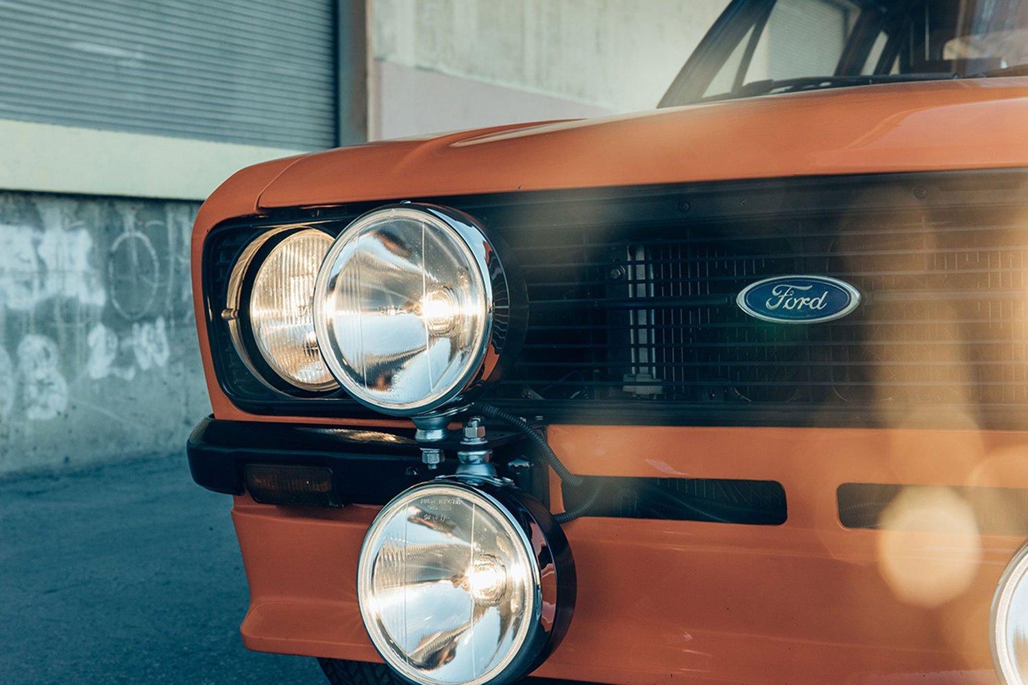 Ford Mk2 Escort RS2000, vintage 1975 in orange, fully restored. — Retro ...