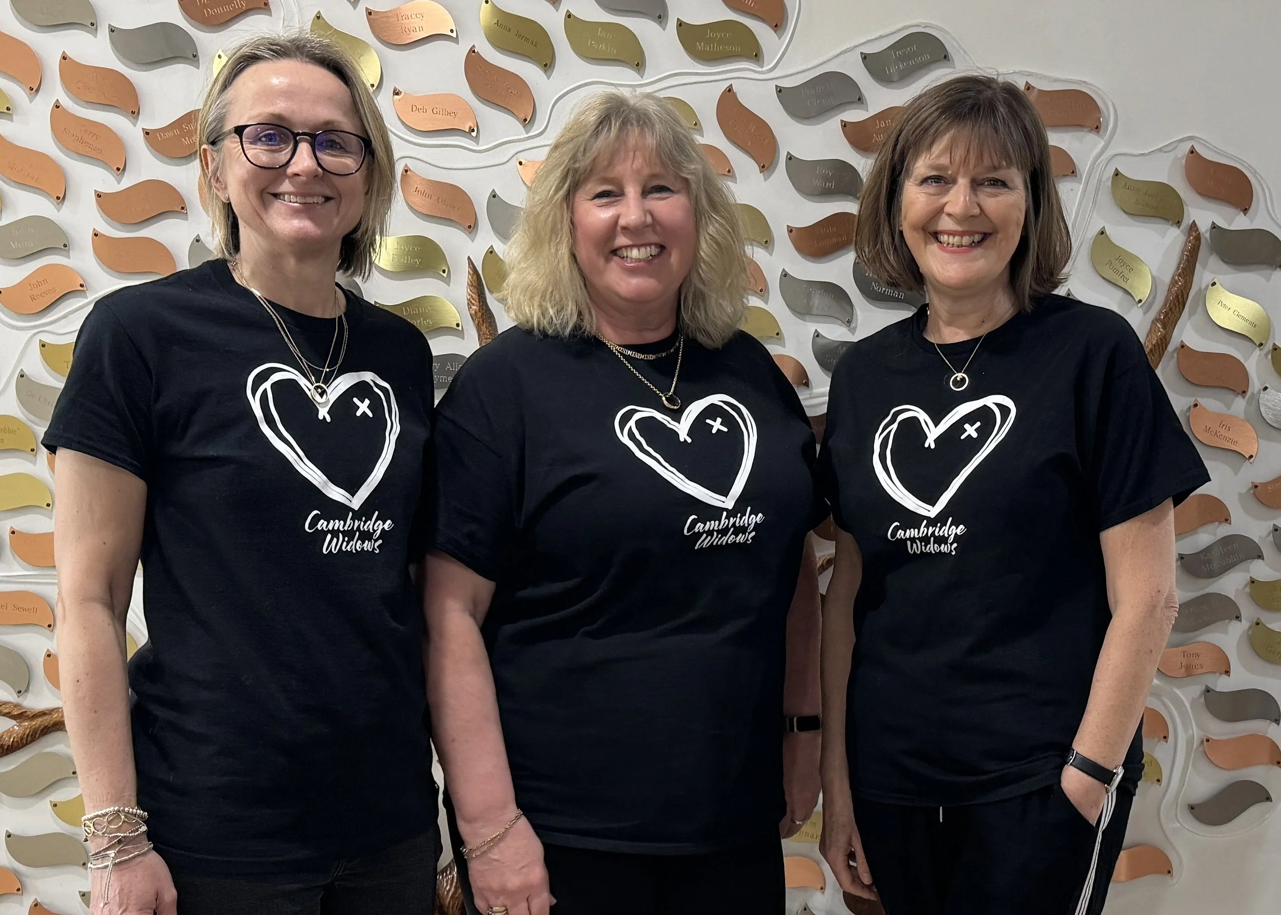 About Cambridge Widows founders Judy Reith, Helen Judson, Leonie Hyde ...