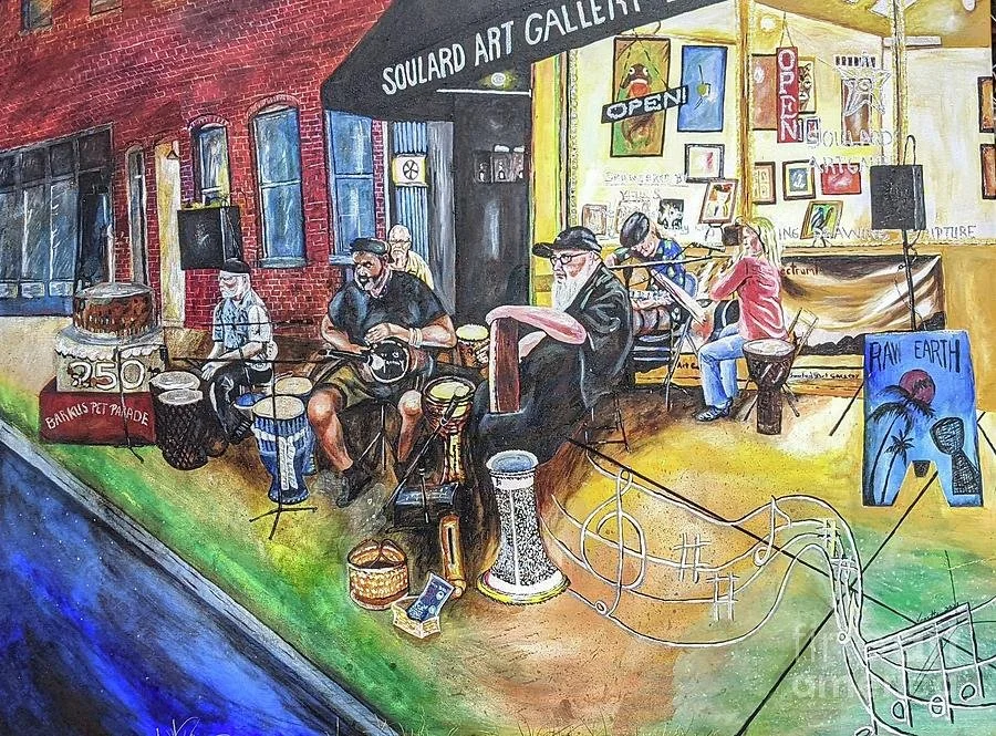 Vibrant Art by Tonetta Fredrickson — Soulard Art Gallery