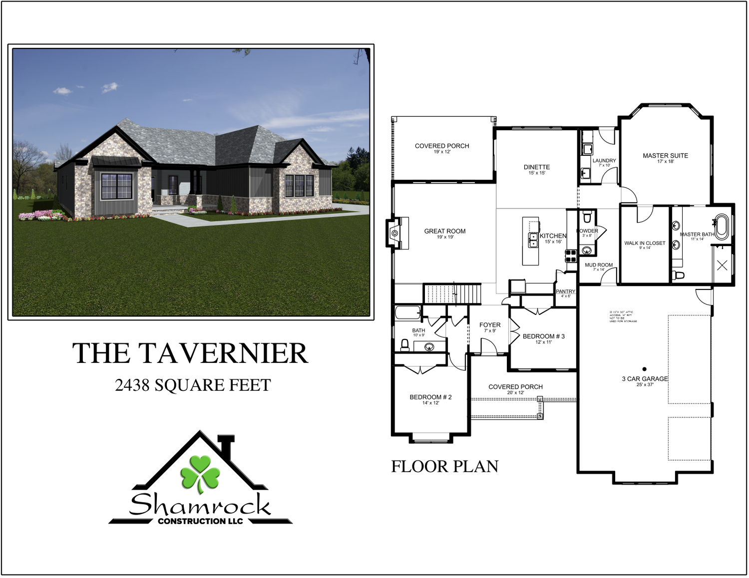 Floor Plans — Shamrock Construction