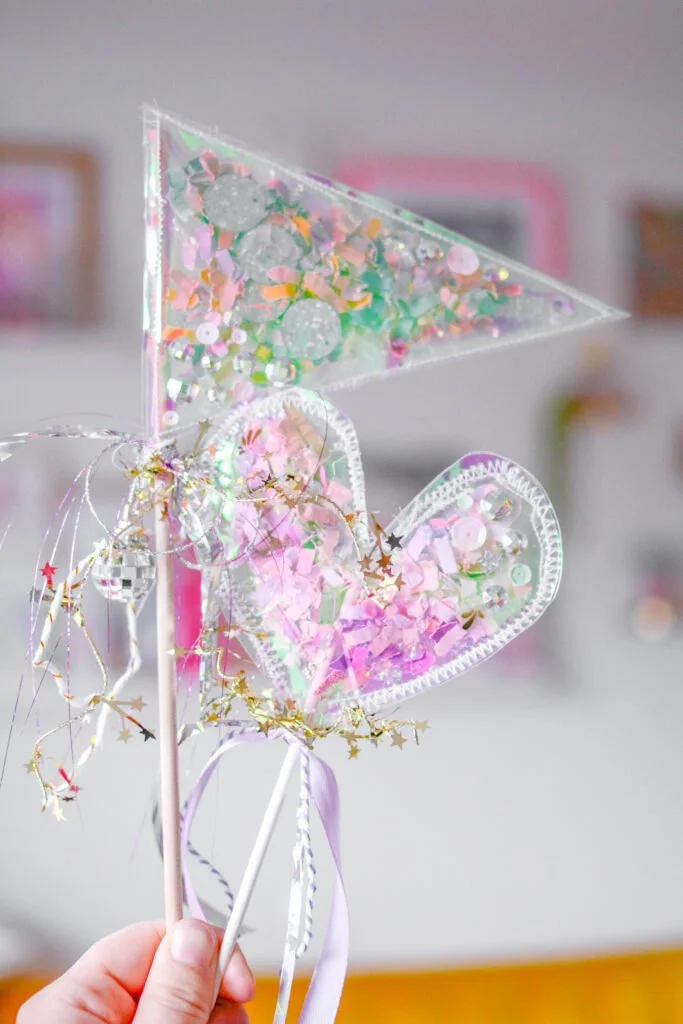 DIY Mini Confetti Pennant Flags — The Confetti Bar