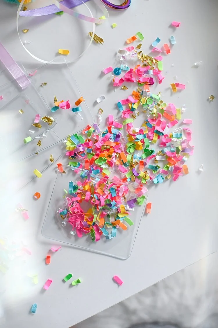 DIY Confetti Gift Tags {that are personalized and reusable!} — The ...