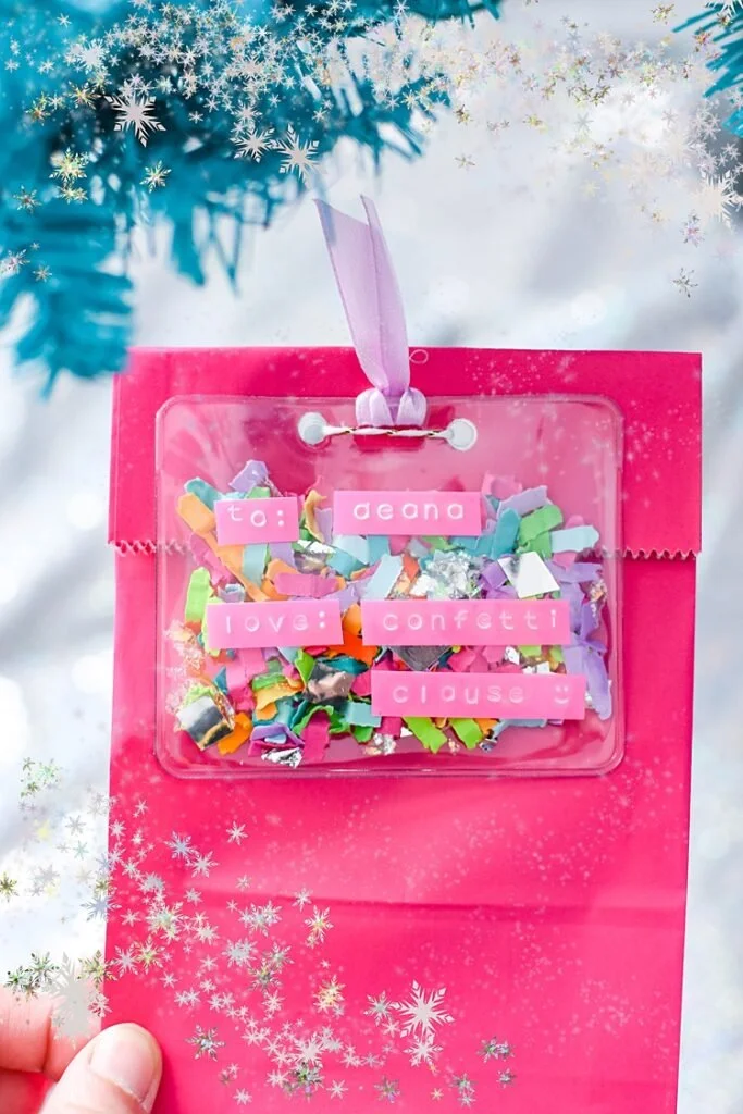 DIY Confetti Gift Tags {that are personalized and reusable!} — The ...