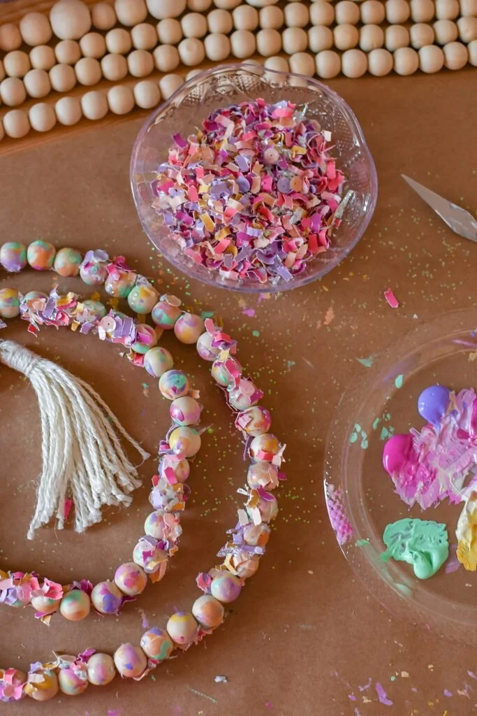 DIY Confetti Bead Garland — The Confetti Bar