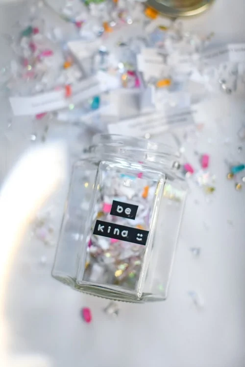DIY Kindness Jar {w/ Free Printable} — The Confetti Bar
