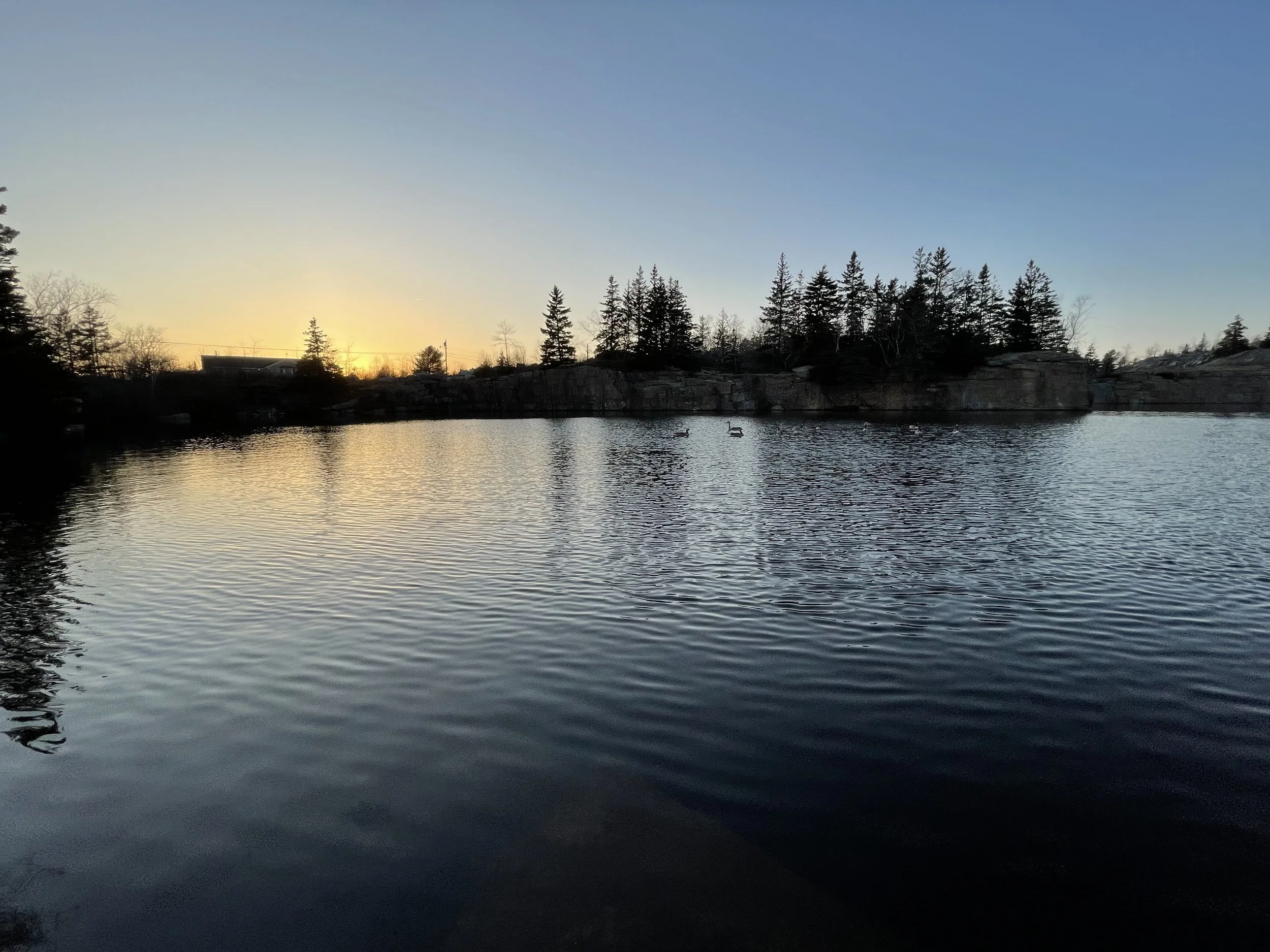 Jack and Joe’s Cottages at East Boston Quarry