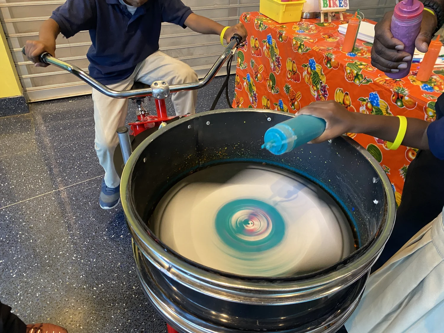 Spin Art — Bike Powered Events