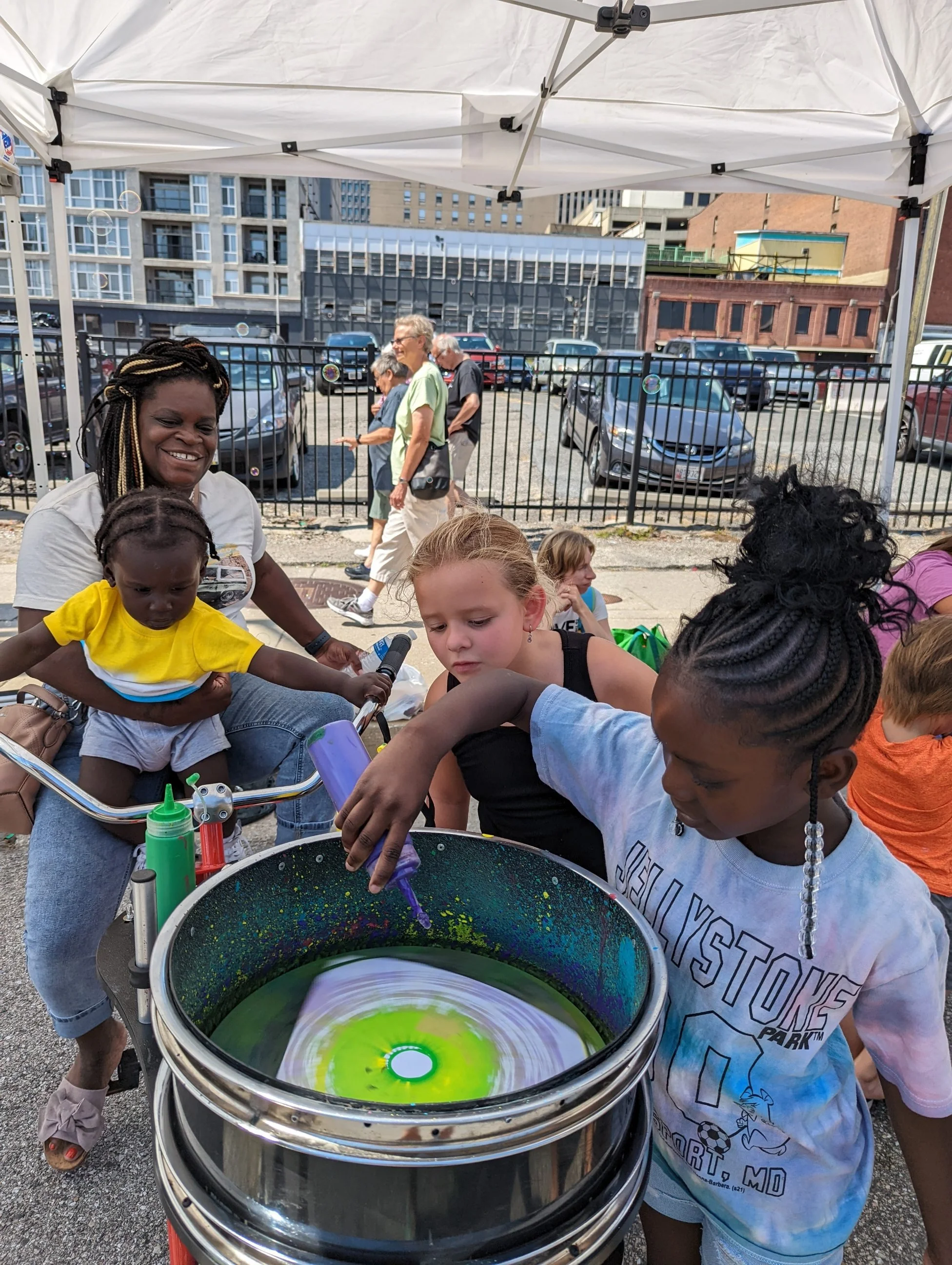 Spin Art — Bike Powered Events