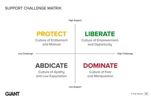 Calibrating Support & Challenge — Khaki Consulting