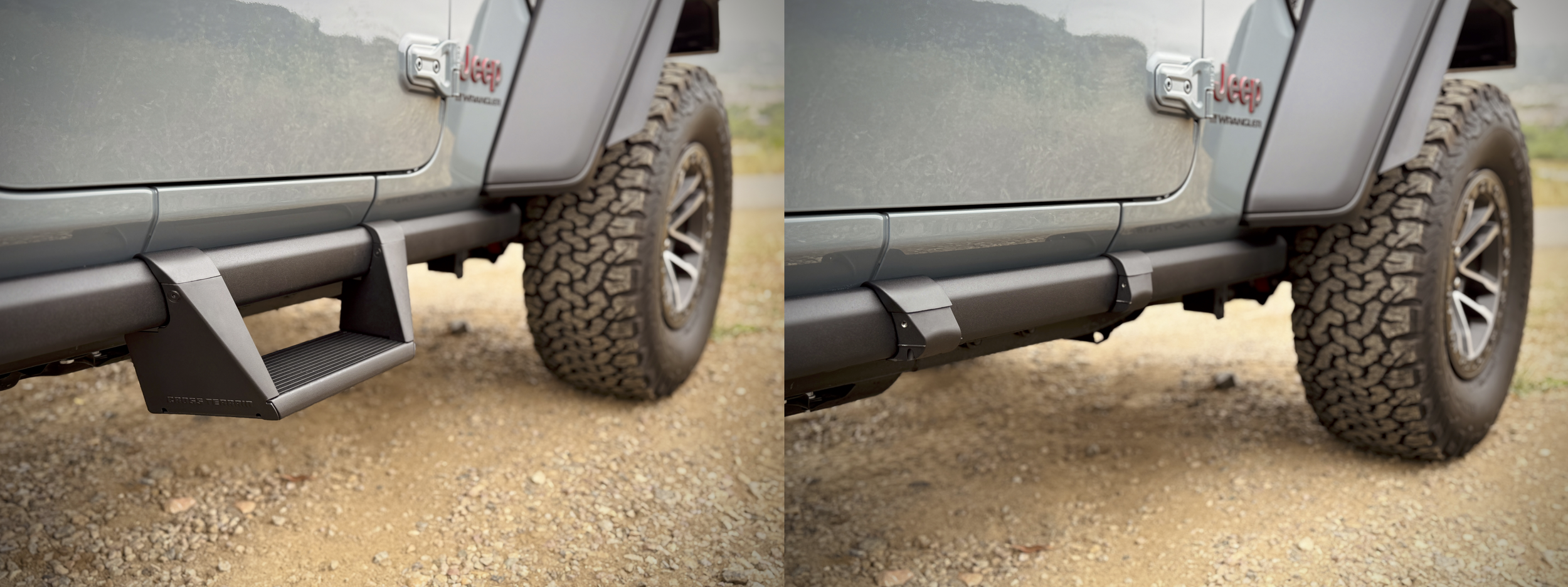 Jeep Wrangler | Gladiator | Steps For Factory Rock Slider Rails ...