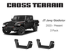 Jeep Wrangler | Gladiator | Steps For Factory Rock Slider Rails ...