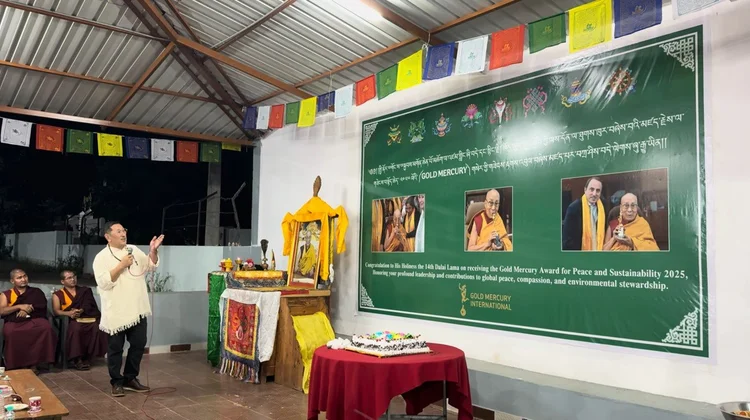 Gold Mercury Award 2025 Honours His Holiness The 14th Dalai Lama for ...