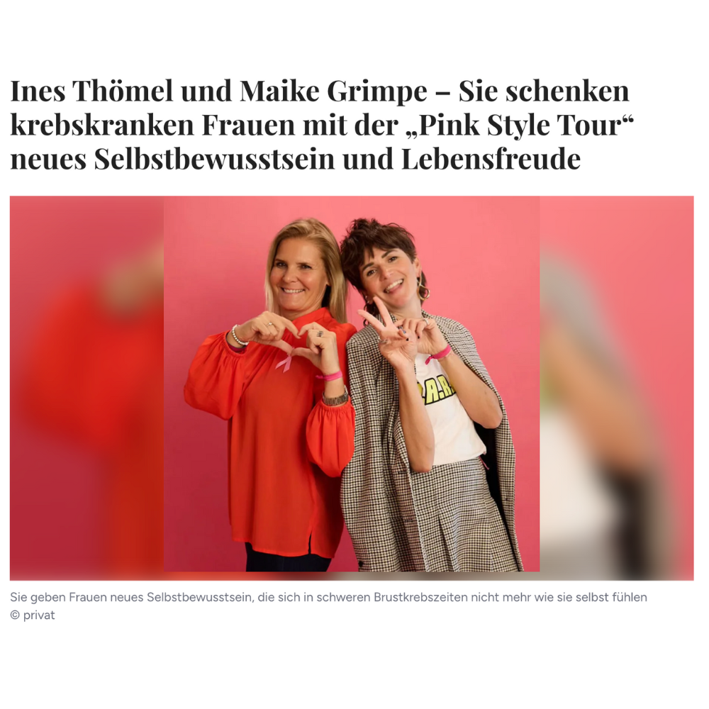 PINK STYLE TOUR | Jetzt mehr erfahren – Empowerment erleben