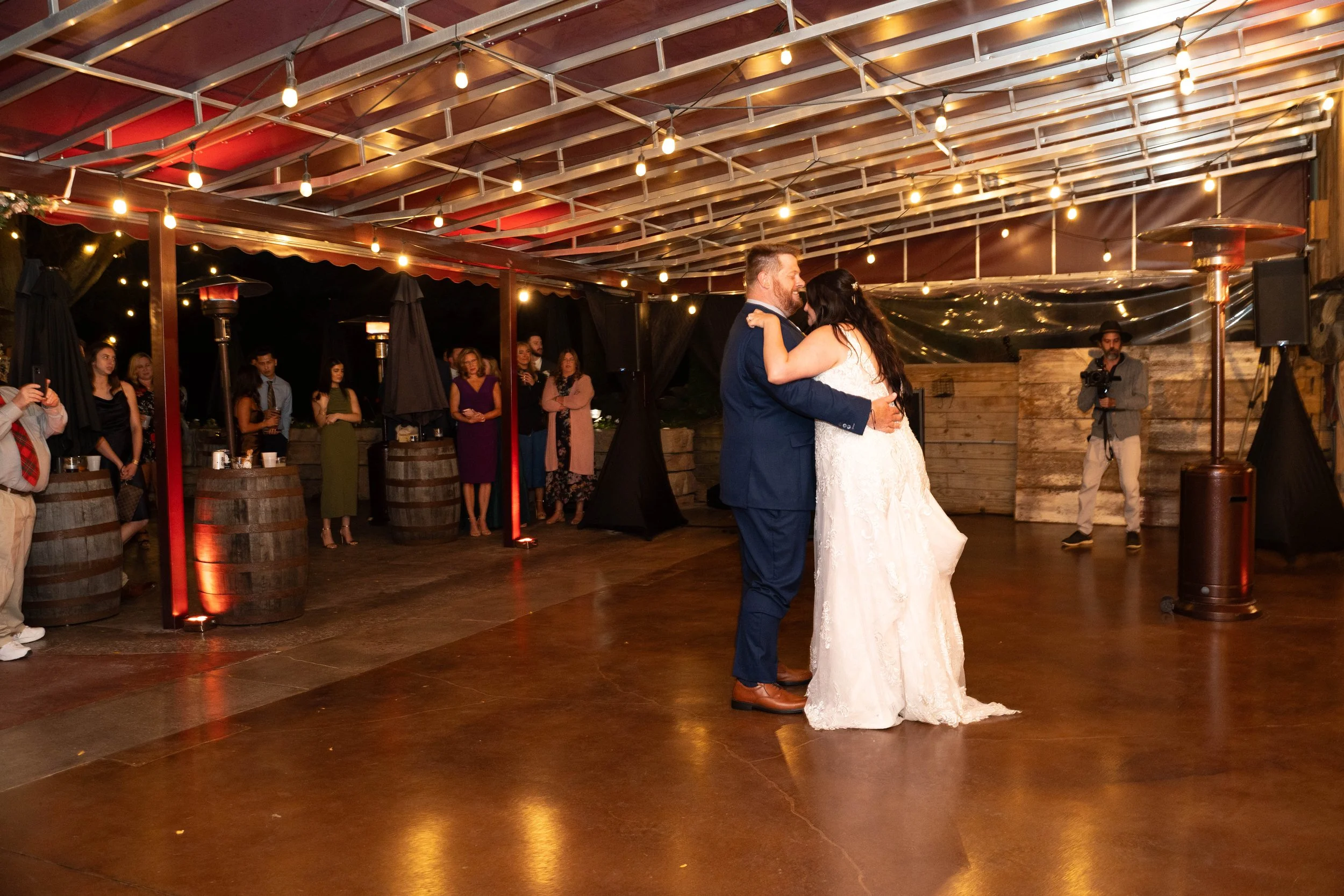 Dance Floor, Cocktail Area, Buffet/Bar | Sutton Barn Weddings