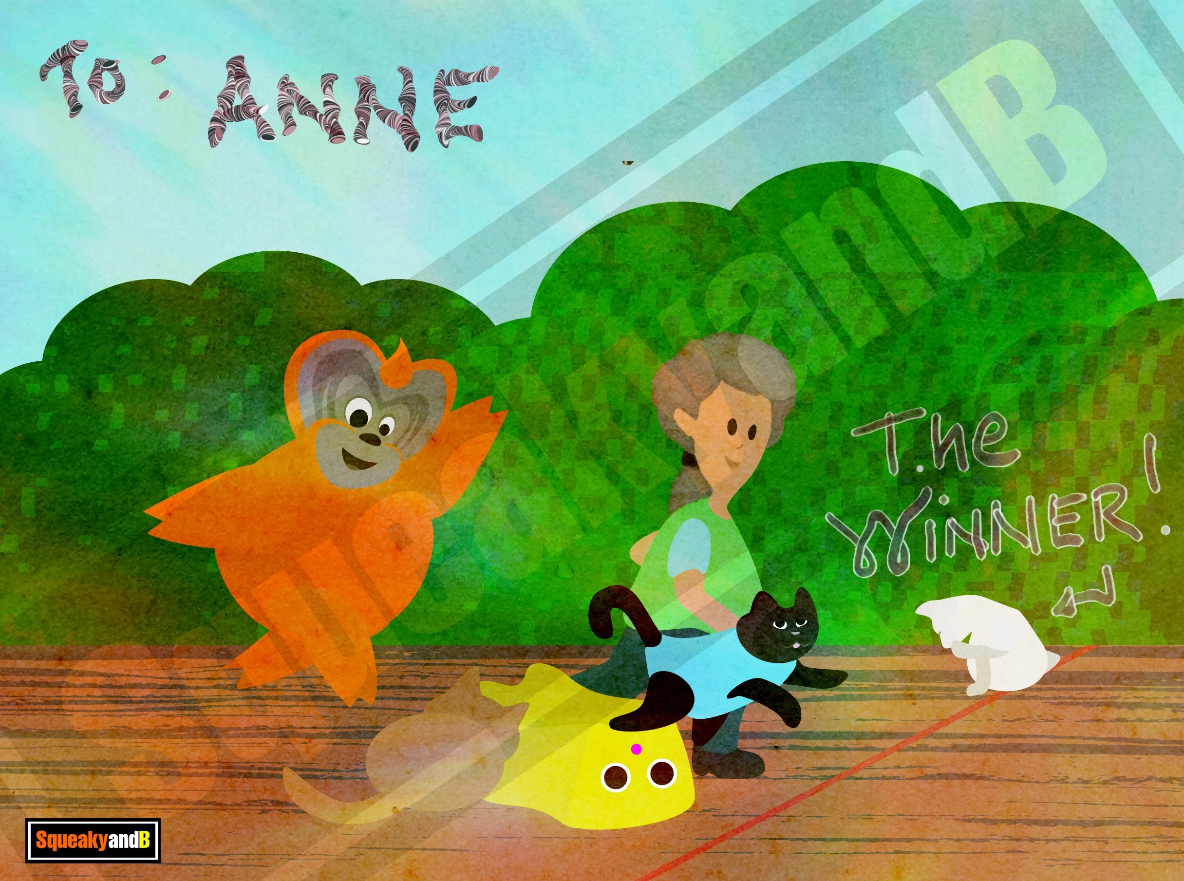 Cartoons | personalisedcartoons | squeakyandb | gifts | worldwide