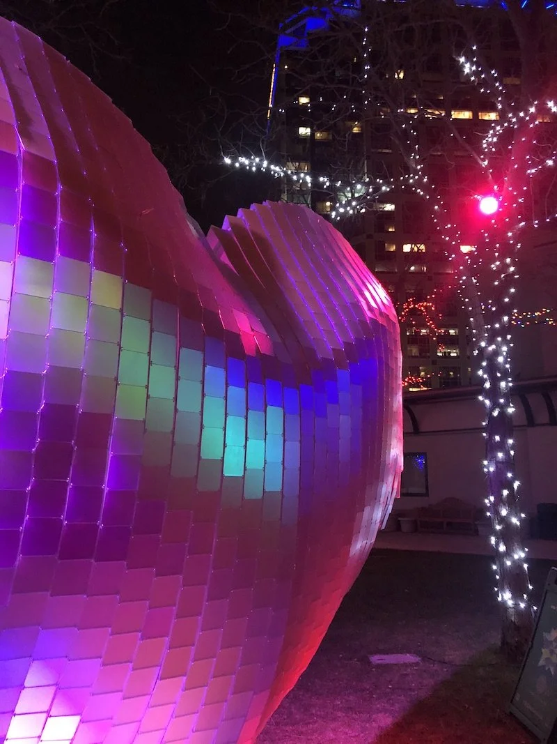 The Story Behind the Gallivan Center’s Glow Art Installation — The ...