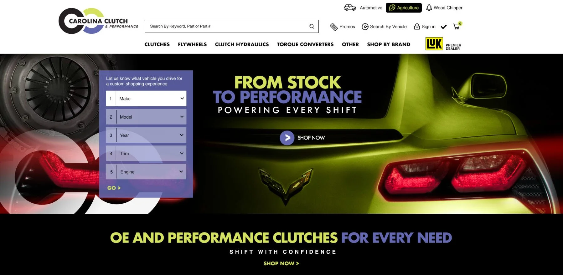 Auto Parts Website Design Agency — Admark Automotive