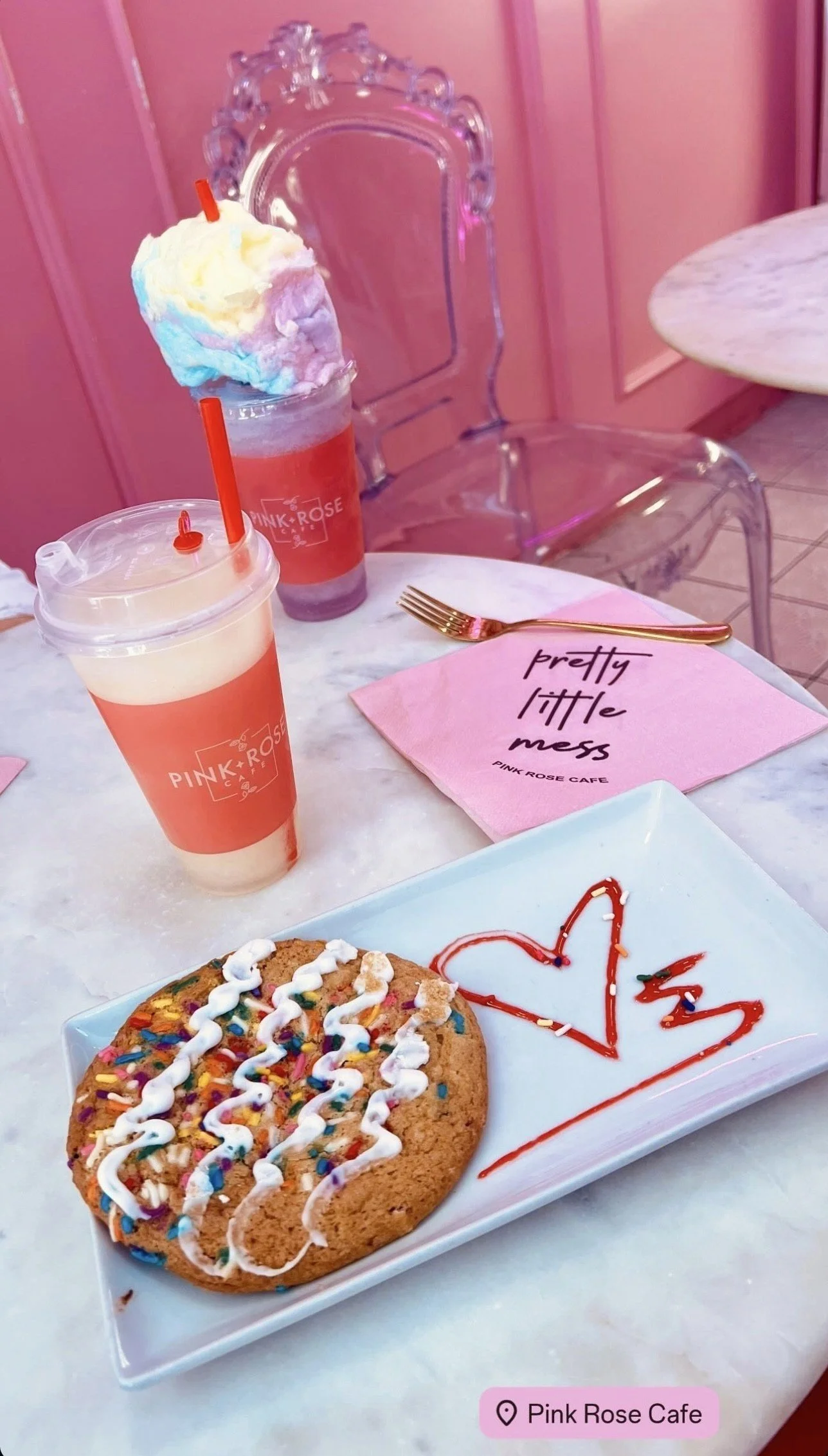 MENU — Pink Rose Cafe