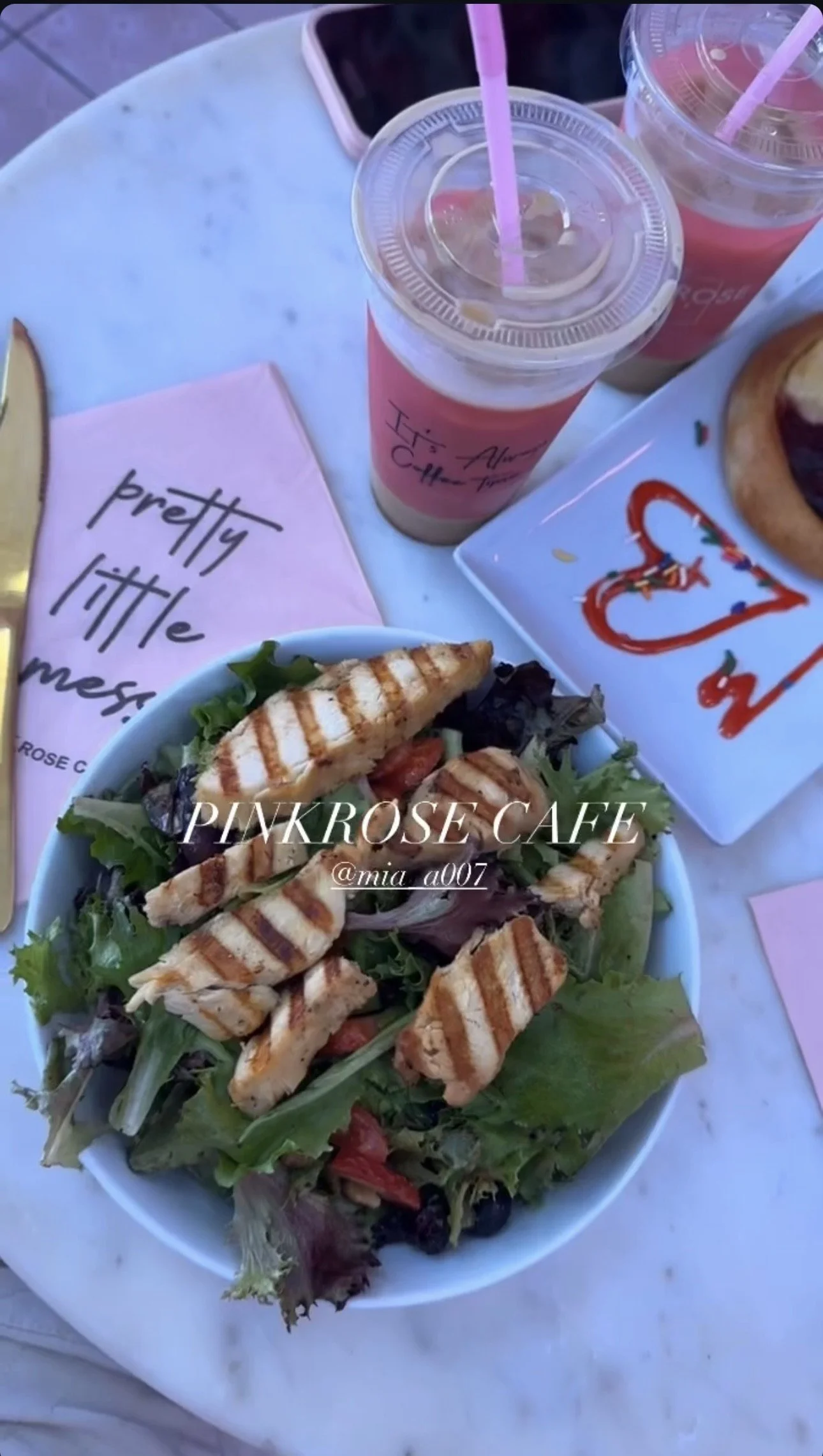 MENU — Pink Rose Cafe